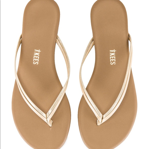 TKEES | Shoes | Tkees Duo Sandal In Oyster Shell Sz Us New In Bag ...